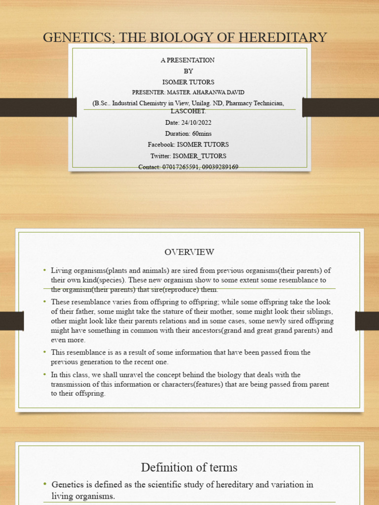 Genetics | PDF | Dominance (Genetics) | Zygosity