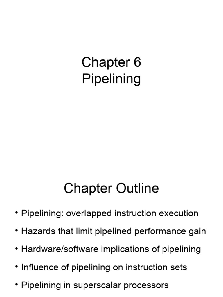 Pipelining | PDF | Central Processing Unit | Electronics Pipelining | PDF | Central Processing Unit | Electronics