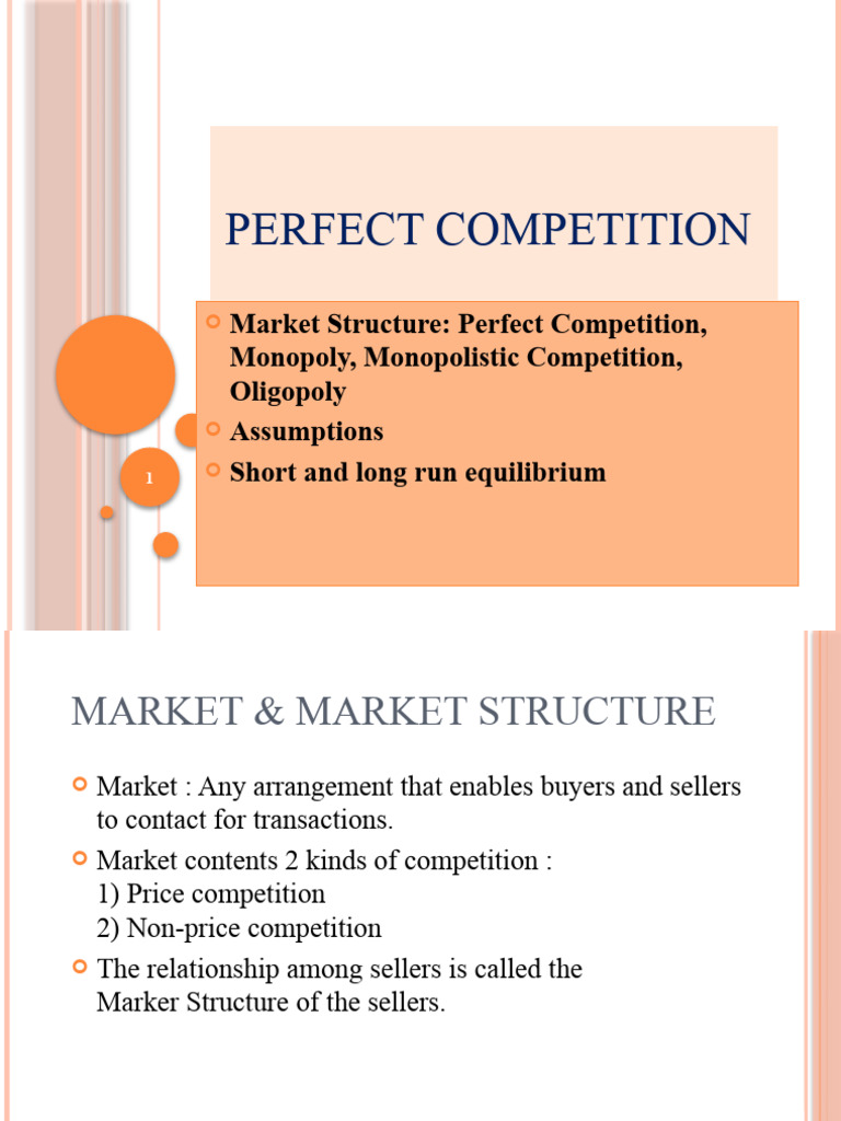 PART - II - Market Structure | PDF | Oligopoly | Monopoly