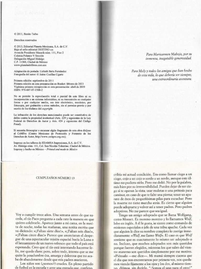 3biblioteca de Sebastían en Persona Normal | PDF