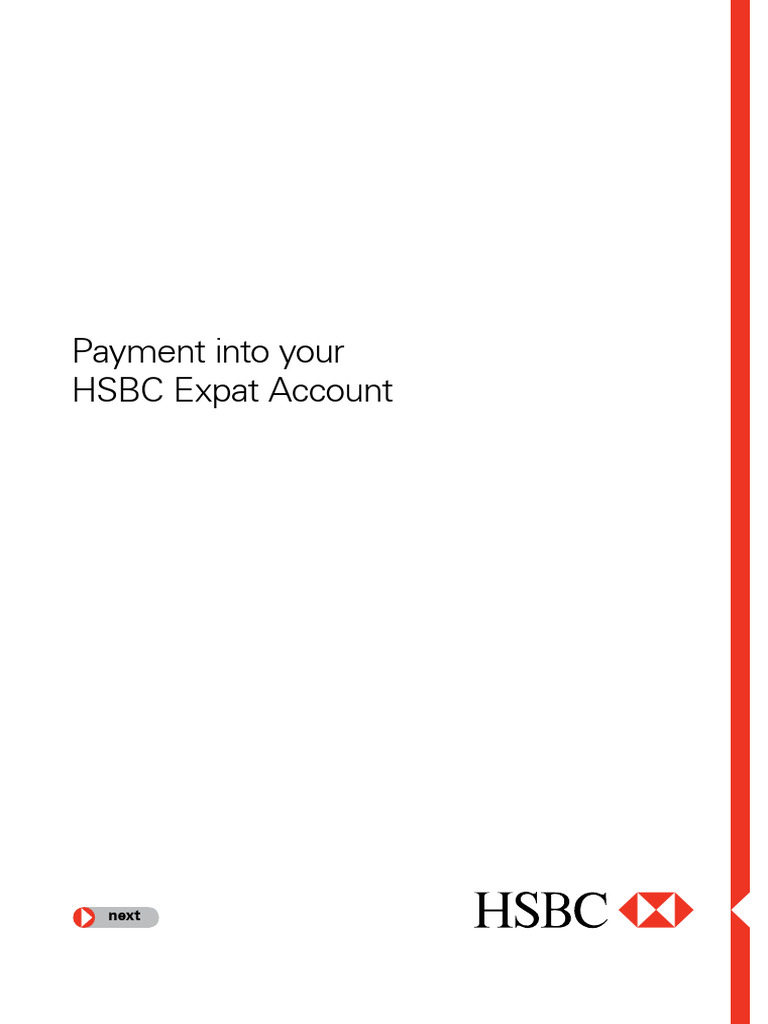 Inward Payment Form | Download Free PDF | Banks | Hsbc