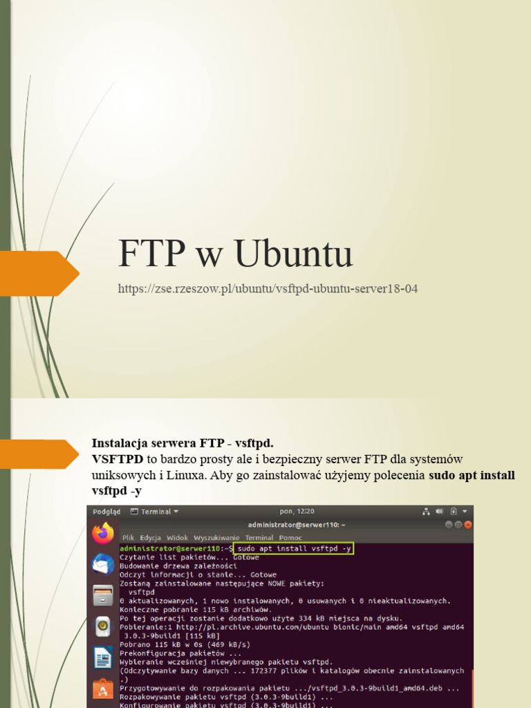 06 FTP W Ubuntu | PDF