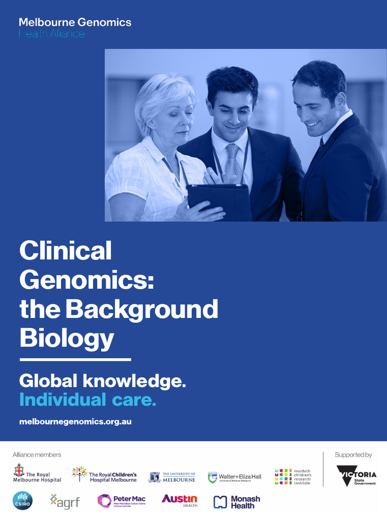 Clinical Genomics The Background Biology Melbourne Genomics Health ...