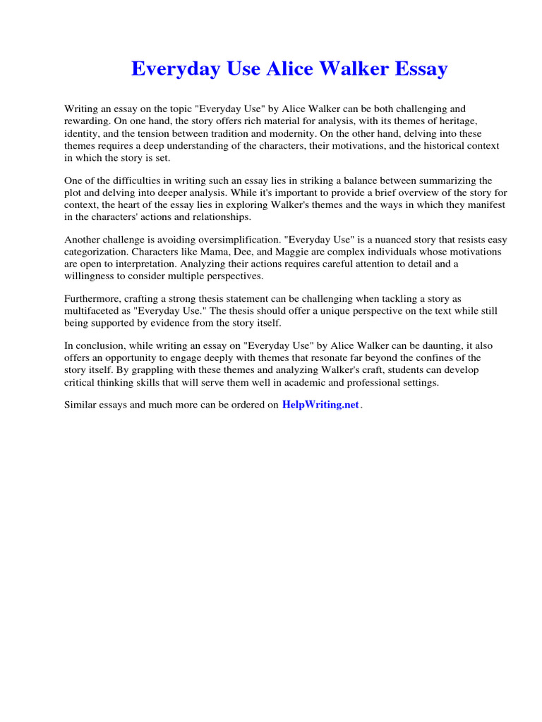 Analyzing Alice Walker's Everyday Use | PDF | Nasa | Project Mercury