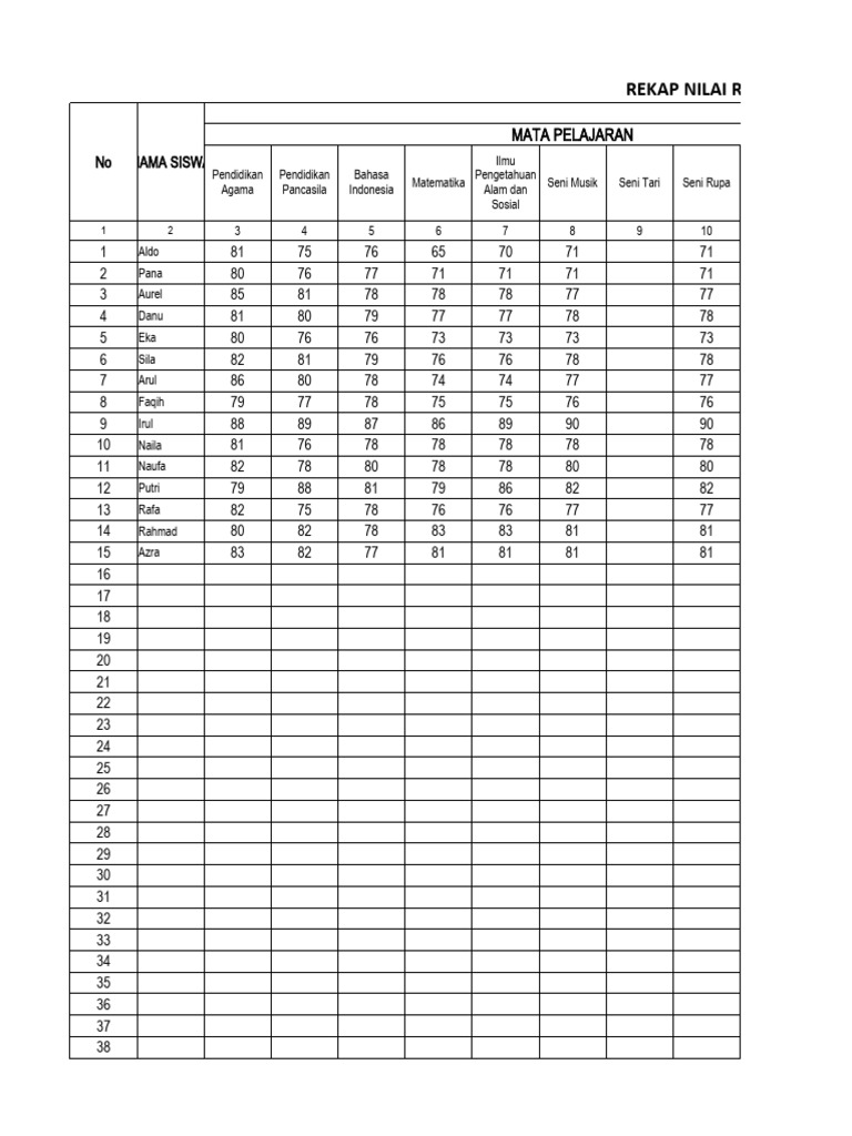 Leger 2023-2024 | PDF