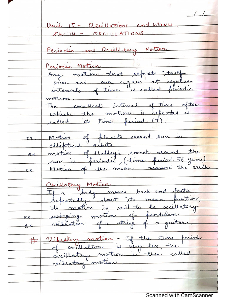Chapter 14 Oscillations | PDF