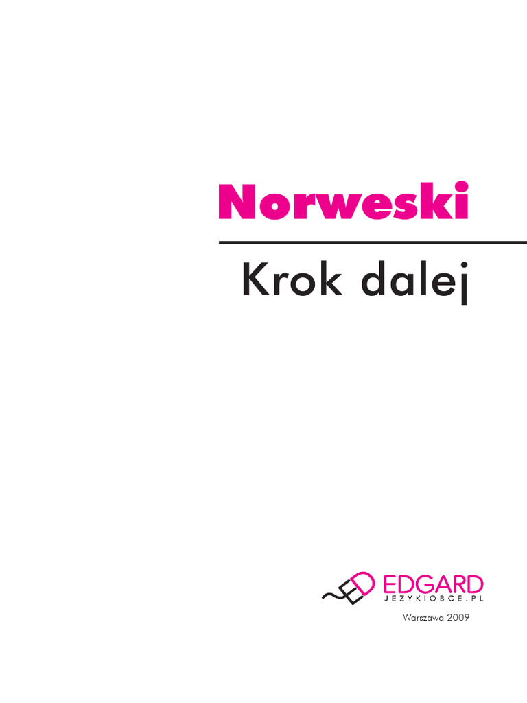 Norweski Krok Dalej | PDF