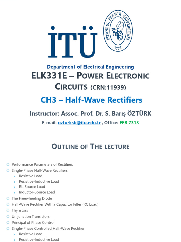 Elk331e CH3 | PDF | Rectifier | Power Electronics