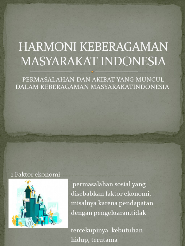 Harmoni Keberagaman Masyarakat Indonesia | PDF