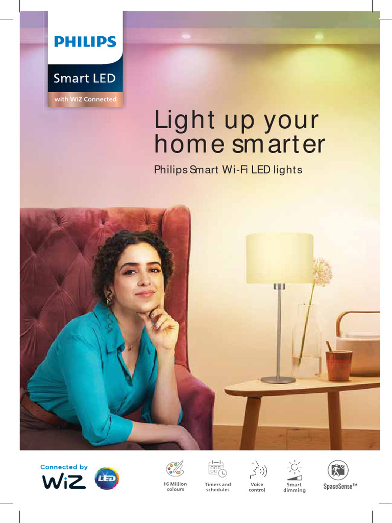 WiZ Brochure | PDF | Lighting | Mobile App