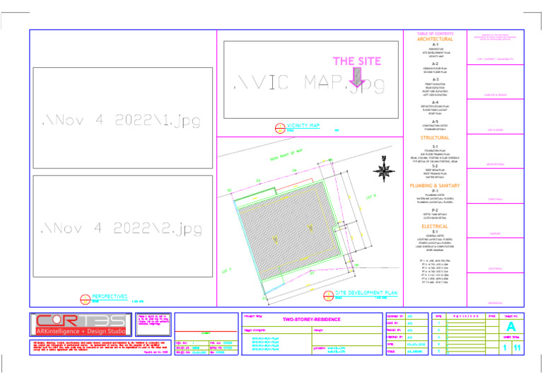 The Site: Vicinity Map | PDF | Building | Building Technology