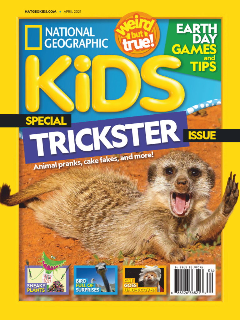 National Geographic Kids - 2021.04 | PDF | Trickster | Bat