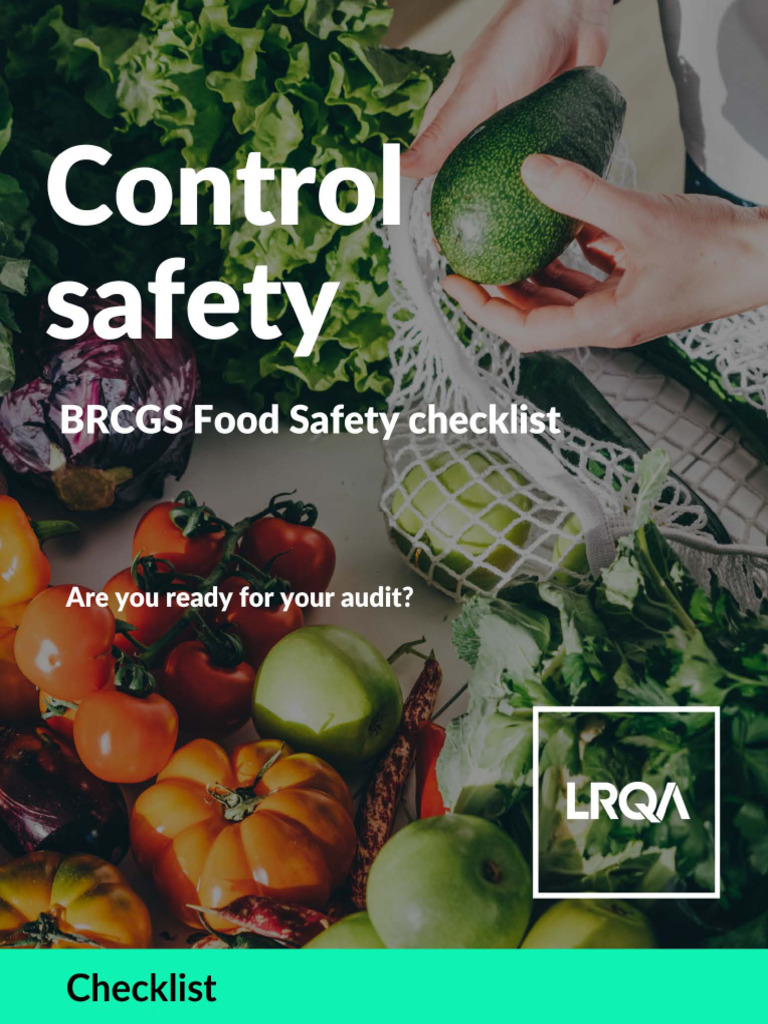BRCGS Food Safety Checklist V9 | PDF | Food Safety | Hazard Analysis ...
