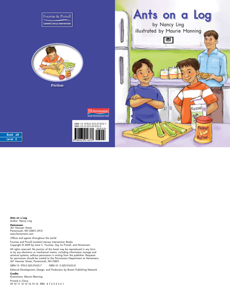 048 Ants On A Log | PDF | Foods