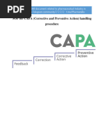 CAPA Form Example | PDF | Quality Assurance | Production And Manufacturing