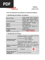 FDS - QUIMATIC - 1 - Fluido de Corte | PDF | Incêndios | Queimadura