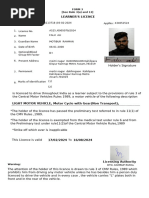 Medical Certificate Form 1A for Driving License | PDF | Driver's ...