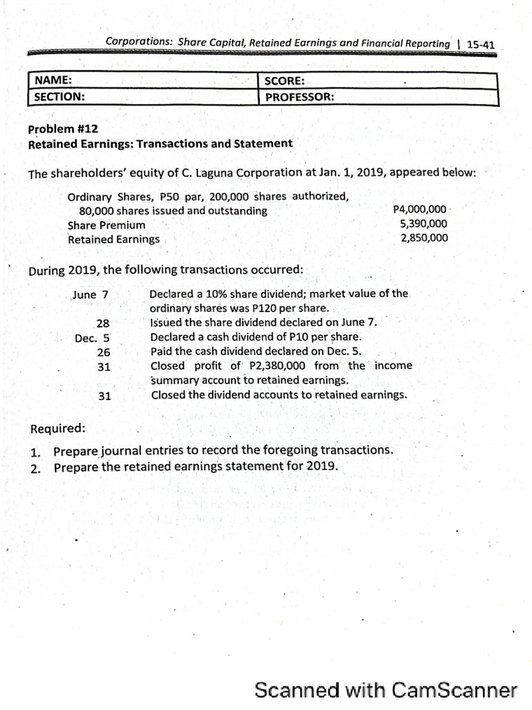 Chapter 15 Assignment Activity Part 2 | PDF