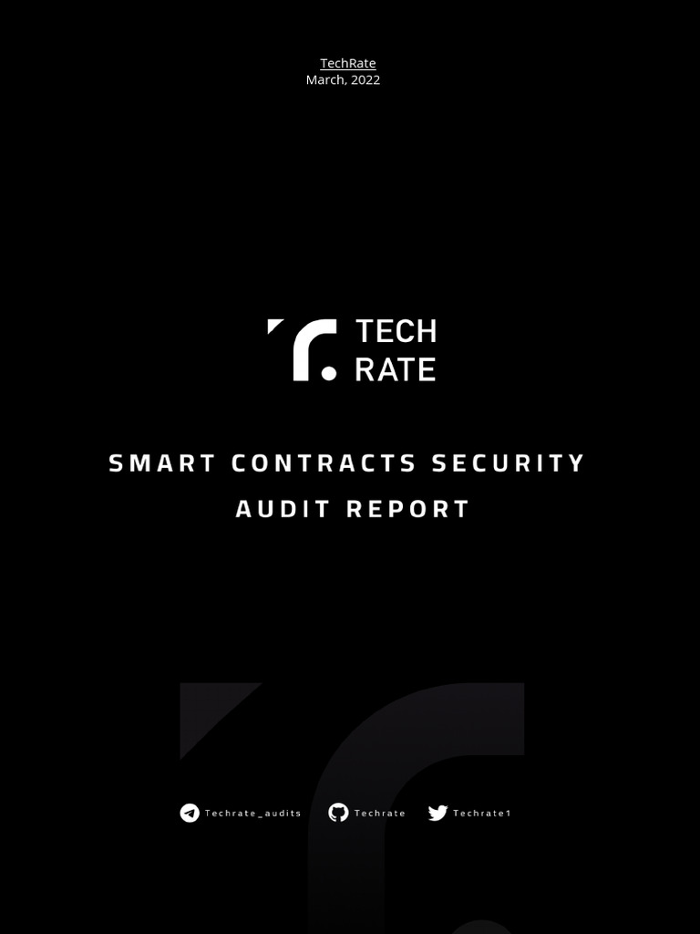 Terk Full Smart Contract Security Audit | Download Free PDF | Tort ... Terk Full Smart Contract Security Audit | Download Free PDF | Tort ...