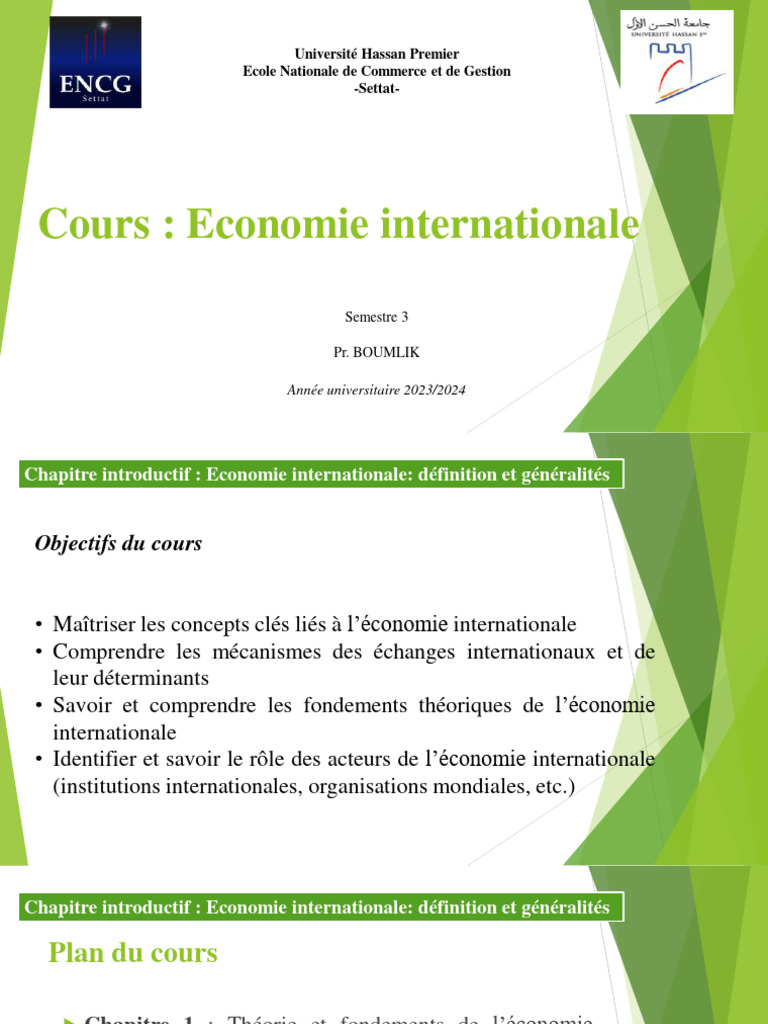 Cours S3 EI | PDF