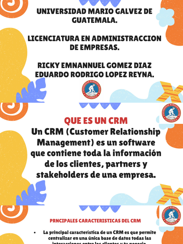 Tarea CRM | PDF | Gestión de la relación con el cliente | Business