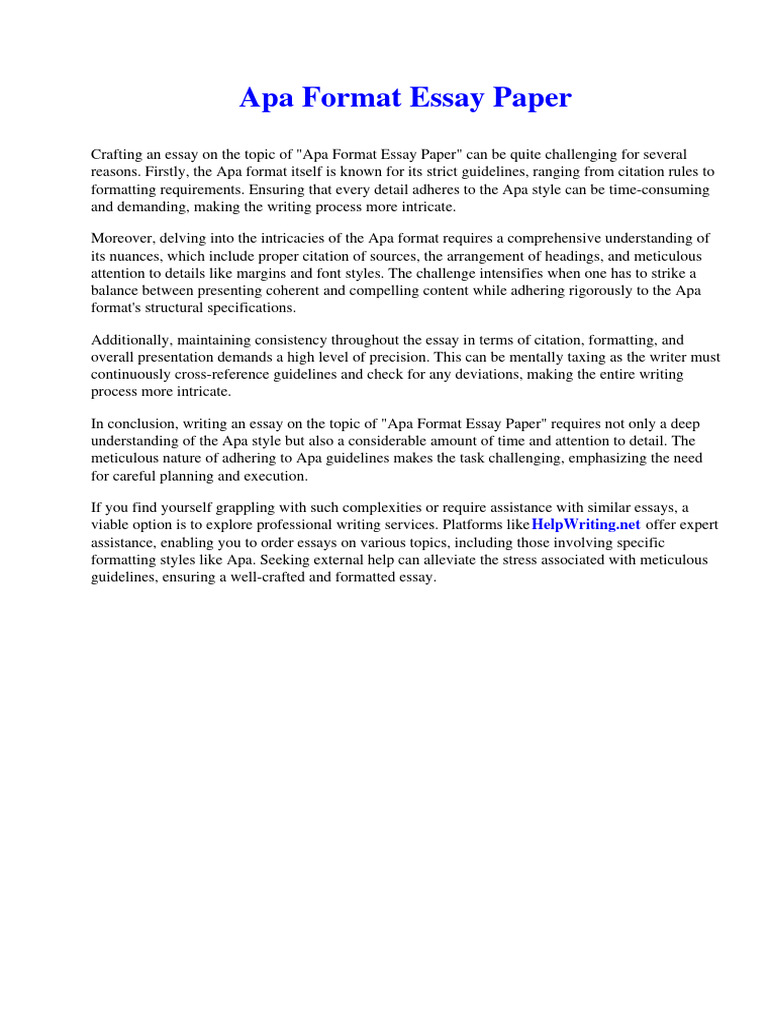 Apa Format Essay Paper | PDF | Quantity Theory Of Money | Economies