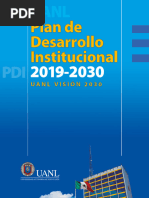 Visión 2040: Plan de Desarrollo UANL | PDF | Maestros | Evaluación