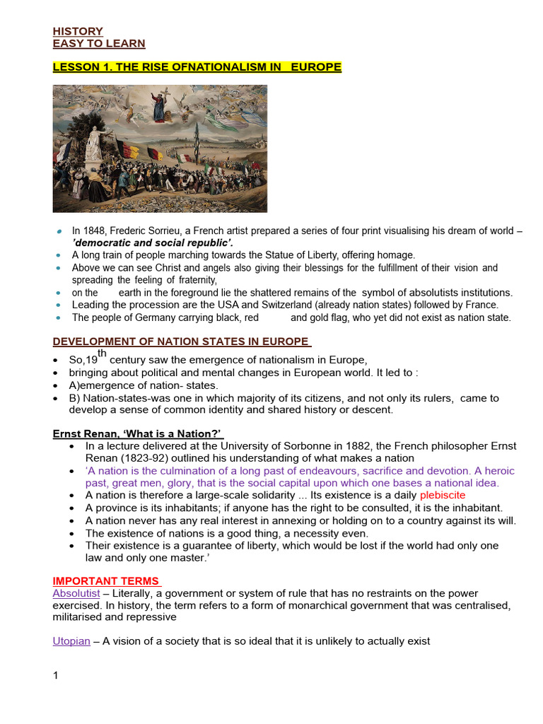 History Easy To Learn Grade 10. 2023-24 | PDF | Mahatma Gandhi | Balkans