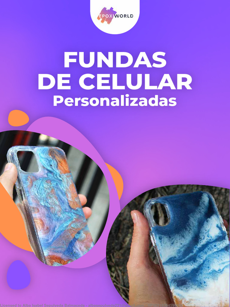 Fundas de Celular Personalizadas - EpoxiWorld | PDF | Pinturas | Epoxy