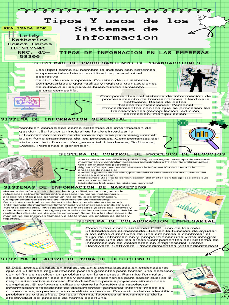 Infografía- Sistema de Informacion -Leidy Gomez - ID917941 | PDF ...