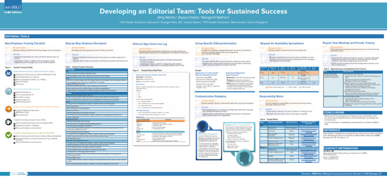 Martin 2018 Developing An Editorial Team Tools For Sustained Success ...