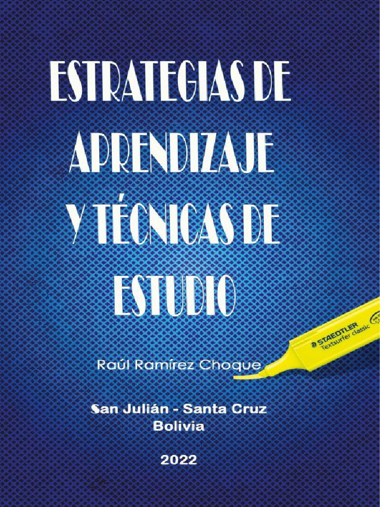 Estrategias de Aprendizaje y Técnicas de Estudio | PDF | Aprendizaje | Habilidades de estudio