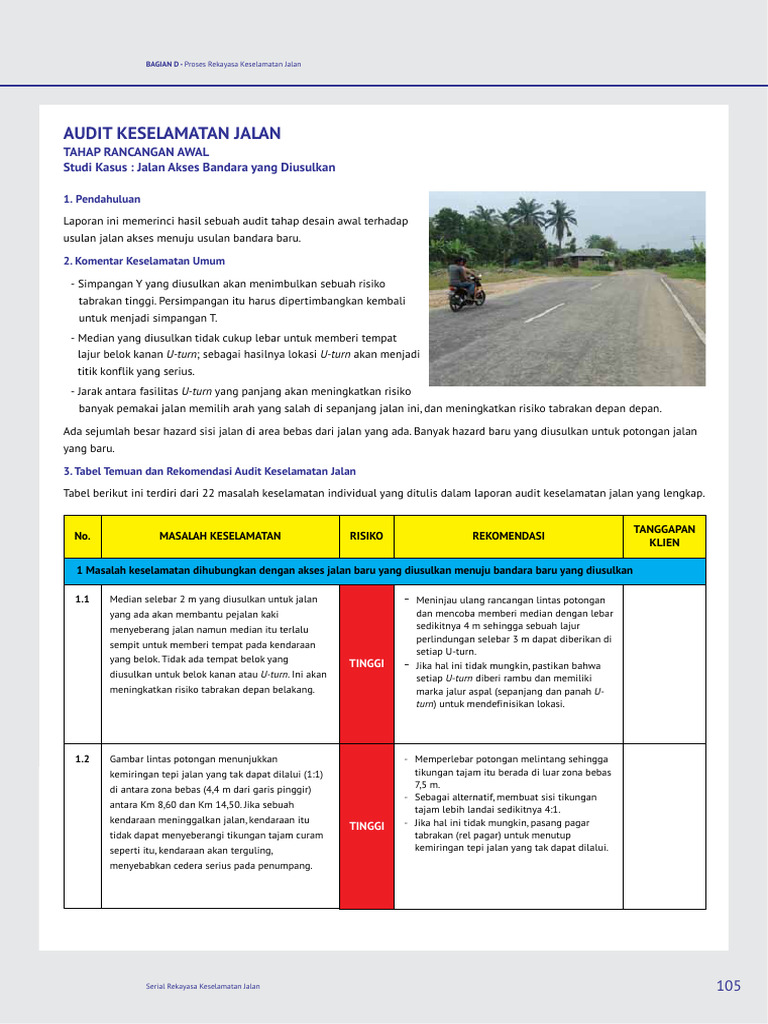 Contoh Laporan Audit Keselamatan | PDF