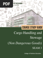 Cargo Handling and Stowage | PDF