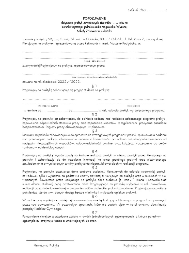 Porozumienie Fiz MGR 22 23 | PDF