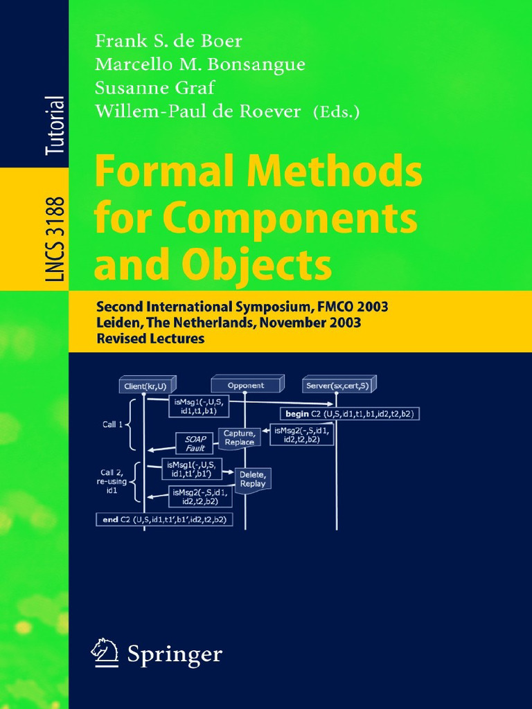 Formal Methods For Components and Object | PDF | Function (Mathematics) | Causality