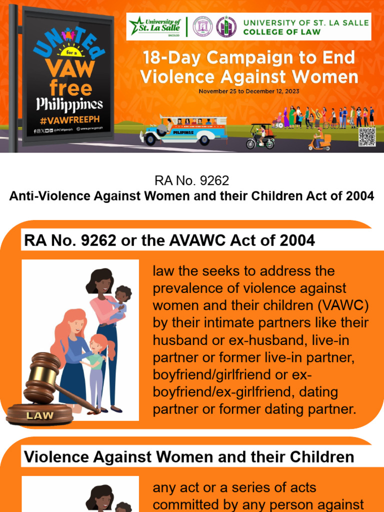 Psychological Violence in RA 9262 | PDF | Psychological Abuse ...