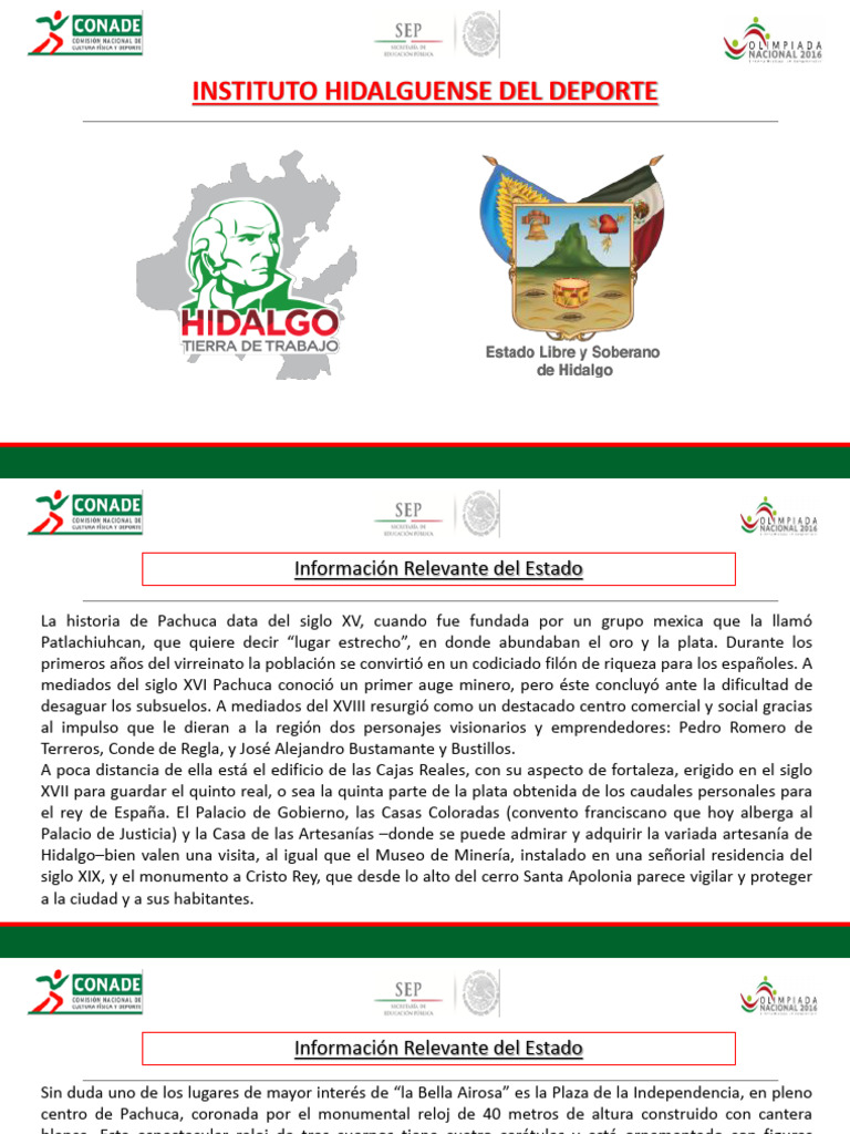 Historia y Atractivos de Pachuca | PDF