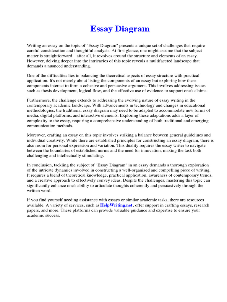 Essay Diagram | PDF | Carl Jung | Essays