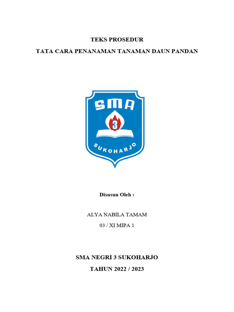 Tanaman Daun Pandan | PDF