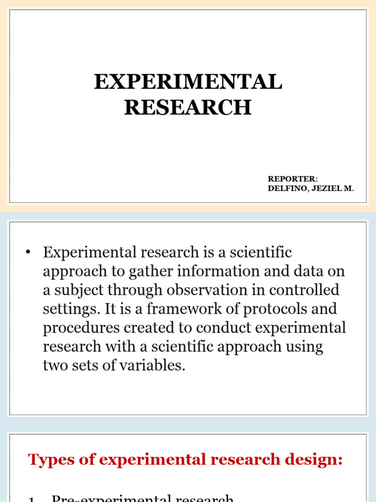 Research 2 | PDF | Experiment | Statistics