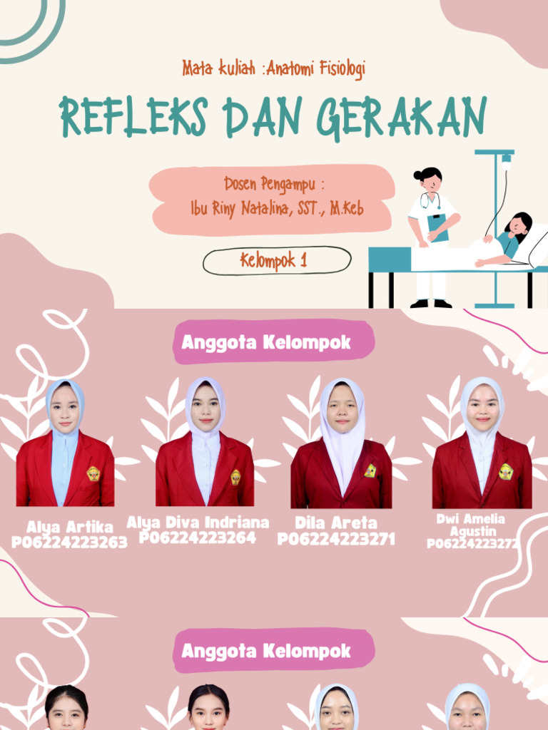 Kelompok 1 "Refleks Dan Gerakan" | PDF