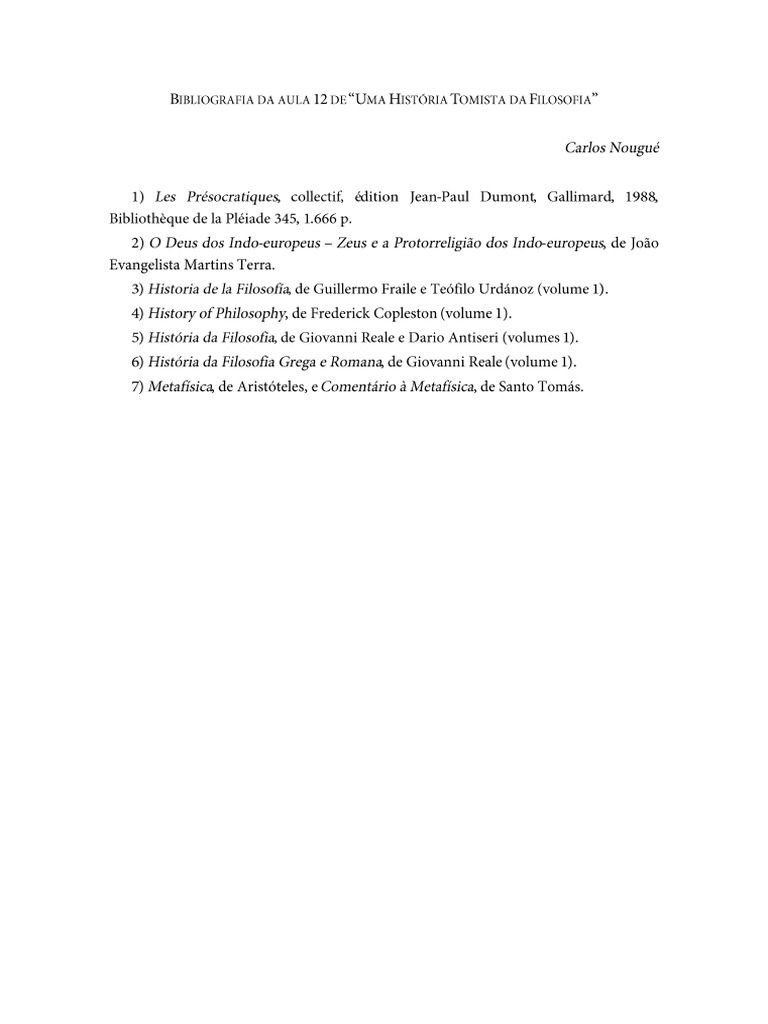 Bibliografia Da Aula 12 de UHTF | PDF