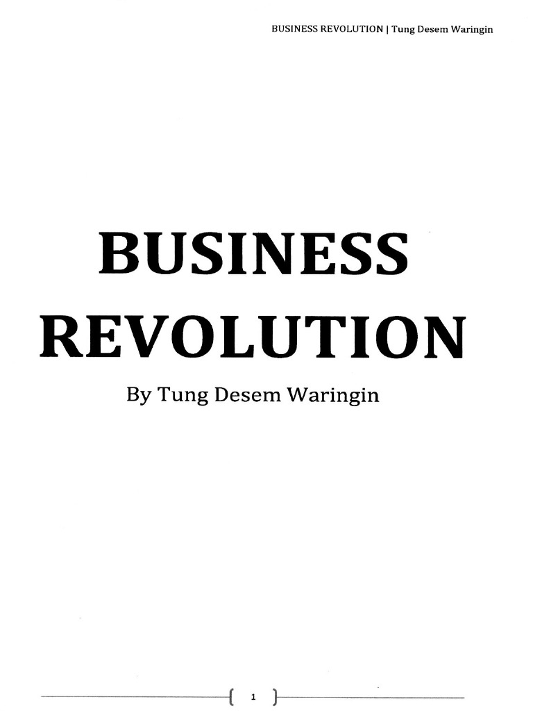 Business Revolution Summary Book | PDF