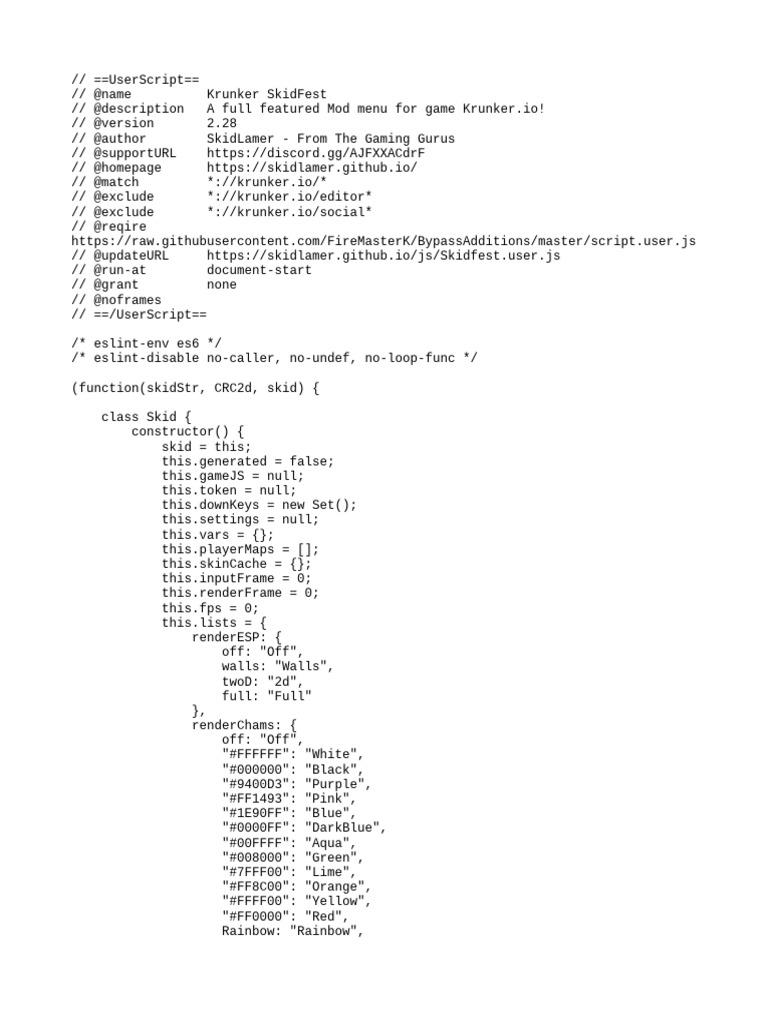 Krunker.io hacks | PDF