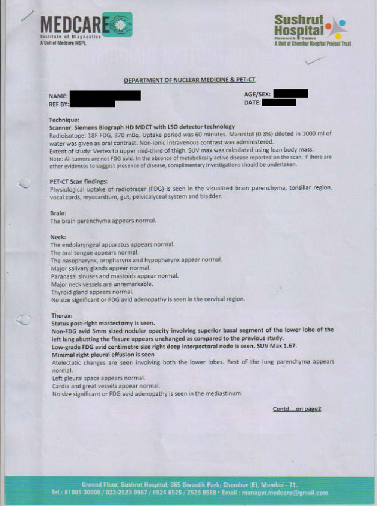 Medical Reports v1.2 | PDF