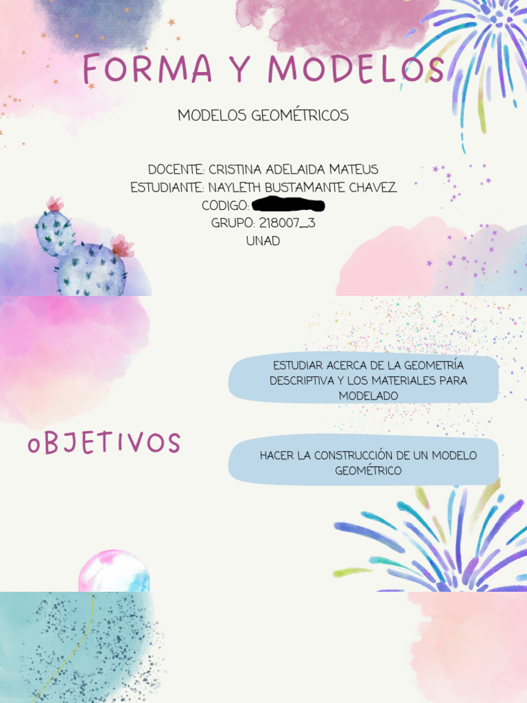 Tarea 2 Modelo Geométrico | PDF