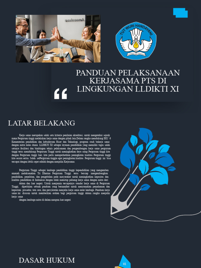 Panduan Pelaksanaan Kerjasama PTS Di Lingkungan Lldikti Xi | PDF