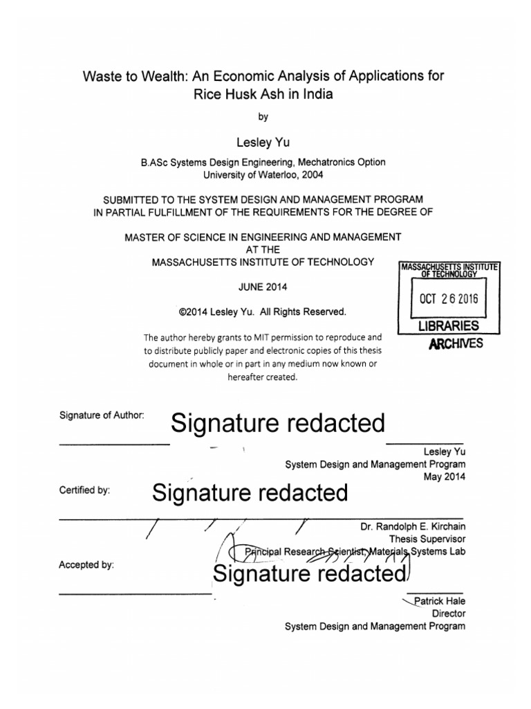 Signature Redacted | PDF | Concrete | Cement
