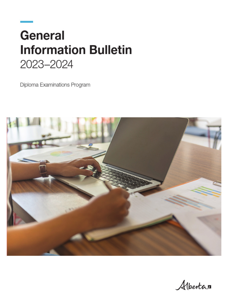 Ed Diploma Exam General Information Bulletin | PDF | High School Diploma